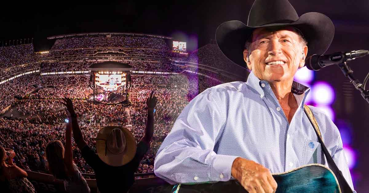 George Strait frequently organizes concerts and charity events ...