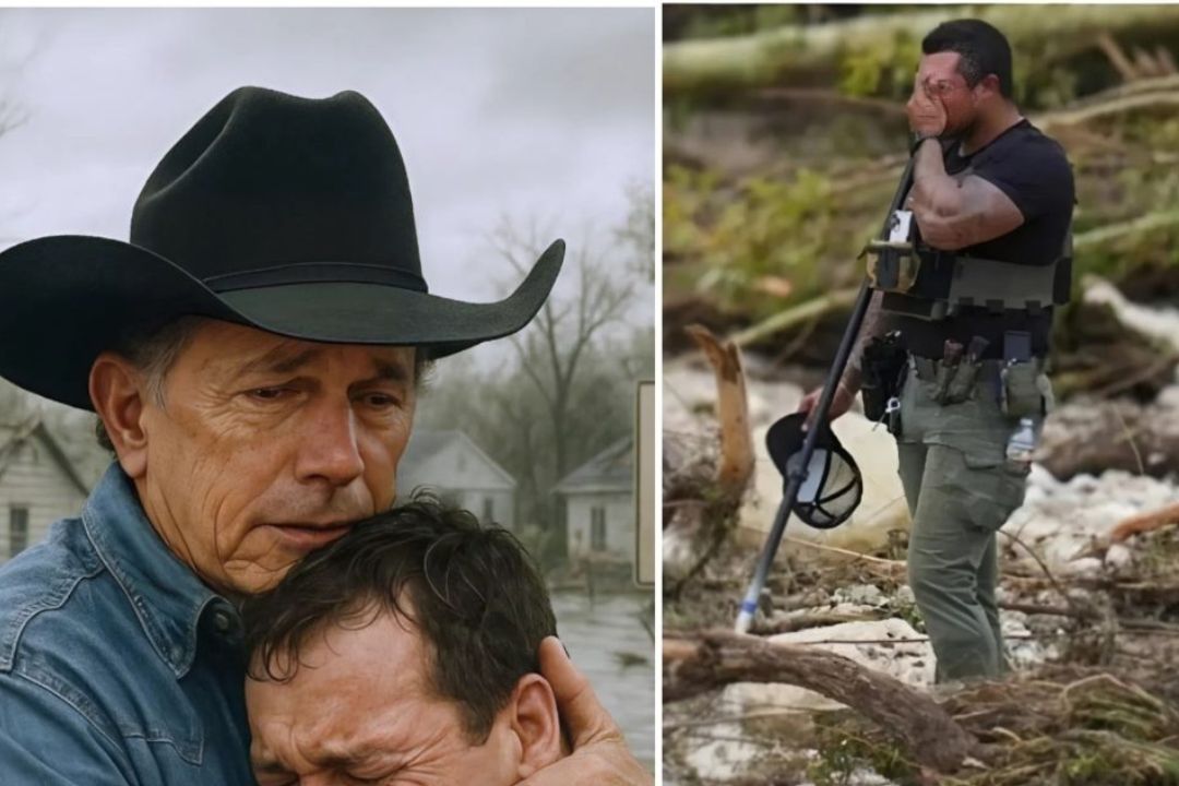 After learning that his daughter went missing in the Texas flood ...